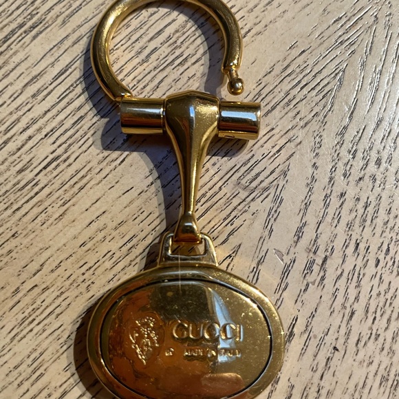 Gucci | Accessories | Authentic Gucci Vintage Gold Keychain | Poshmark
